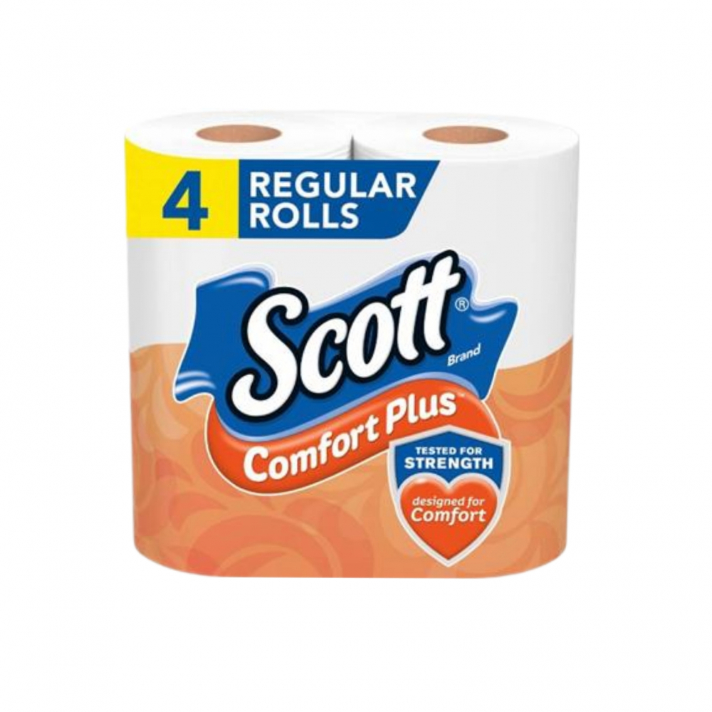 Papel sanitario doméstico Scott Brand (4 u) - Cubamerica