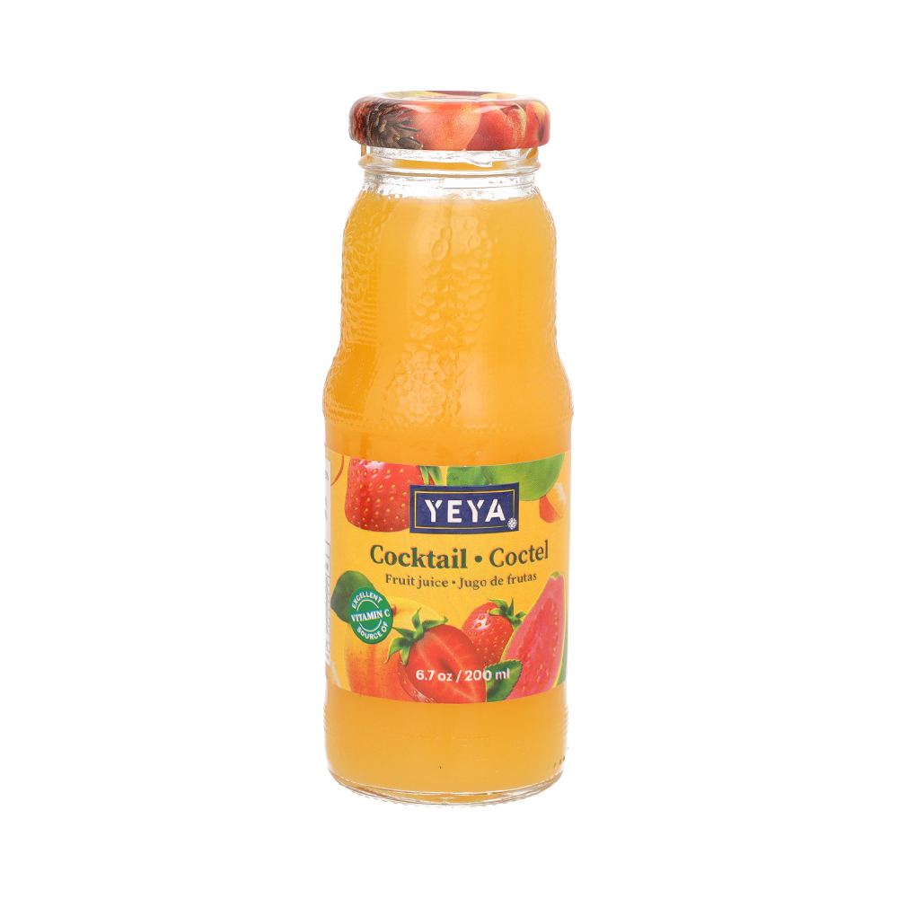 Jugo de coctel de frutas Yeya (200 ml) - Envios Cubamerica LLC