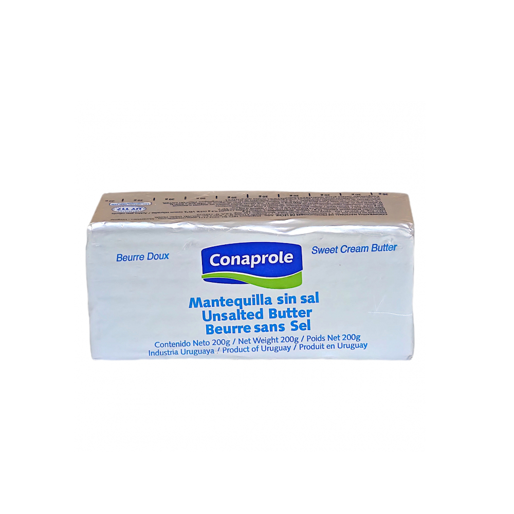Mantequilla sin sal Conaprole (200 g / 7. 05 oz) - Envios Cubamerica LLC