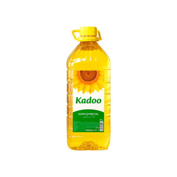Aceite de girasol Kadoo 1L/3L/5L - Envios Cubamerica LLC